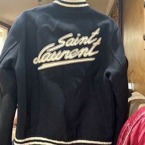 Saint Laurent | Jackets & Coats | Saint Laurent Teddy Jacket In Wool ...